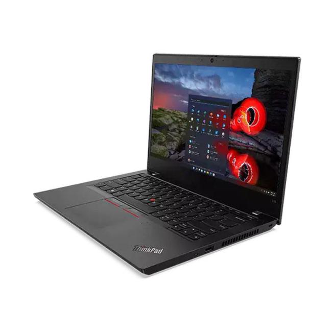 ThinkPad L14 Gen 4 laptop side view displaying ports and connectivity options