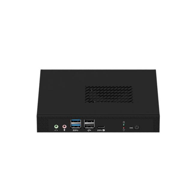Rear panel showing multiple display outputs and connectivity options