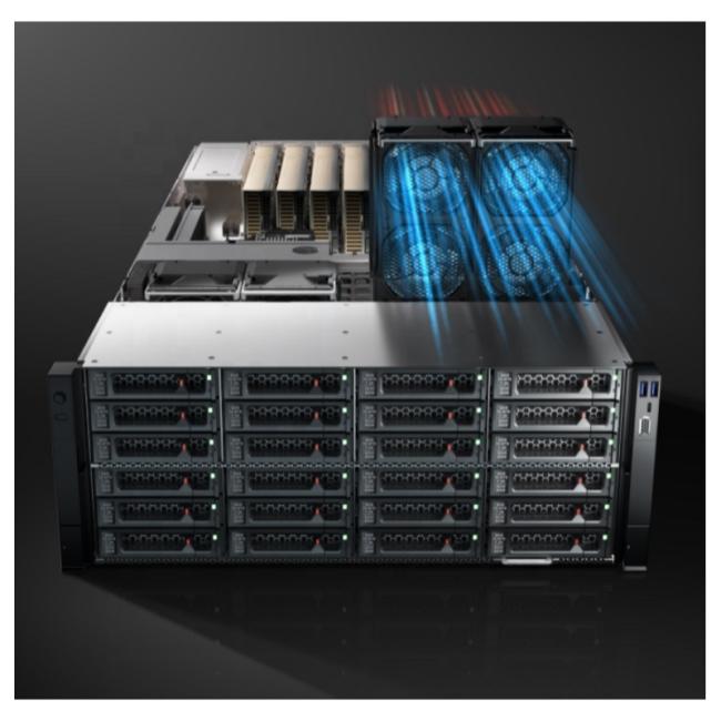 G5500 V7 4U Server front view