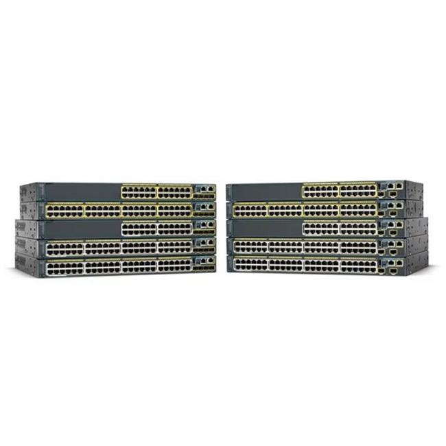 Side view of WS-C2960+48TC-S Ethernet Switch