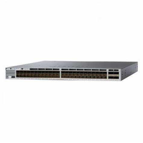 Rear view of WS-C3850-48XS-S switch