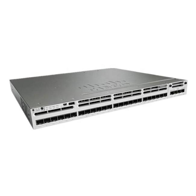 Cisco WS-C3850-24S-E switch side view
