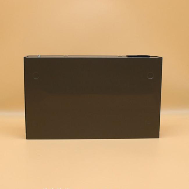 Side view showing ports of TEF1016D switch