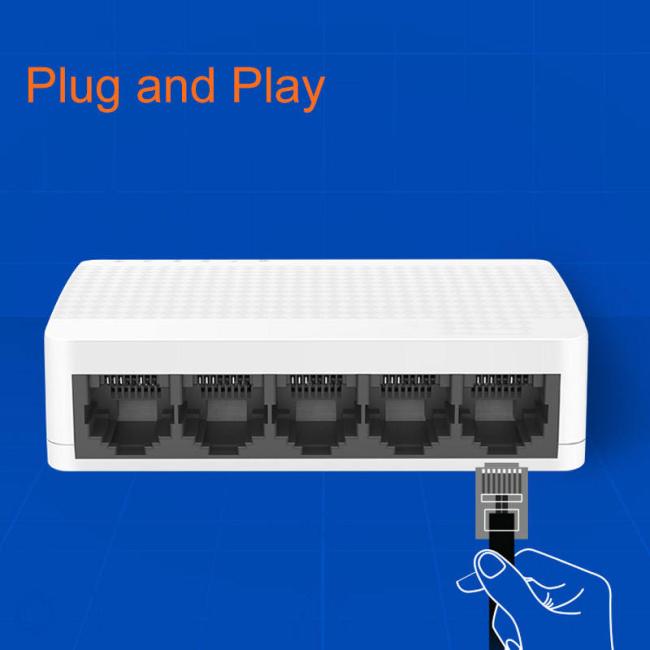 Back panel of industrial network switch