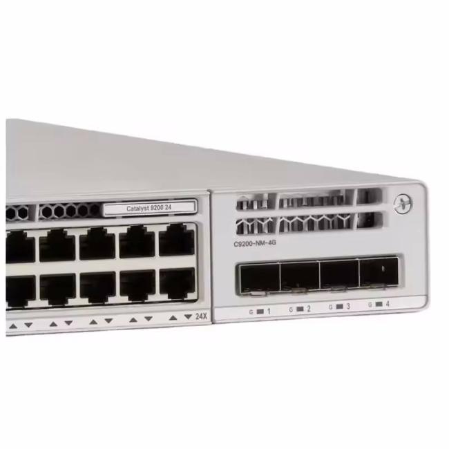 Catalyst 9200 24-Port Switch in rack mount