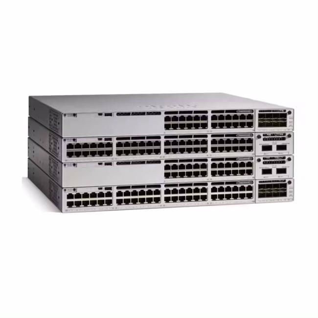 Catalyst 9200 24-Port Switch close-up of ports
