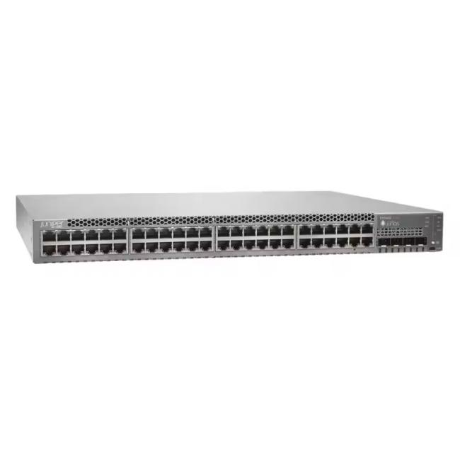 EX3400-48P Ethernet Switch in rack installation