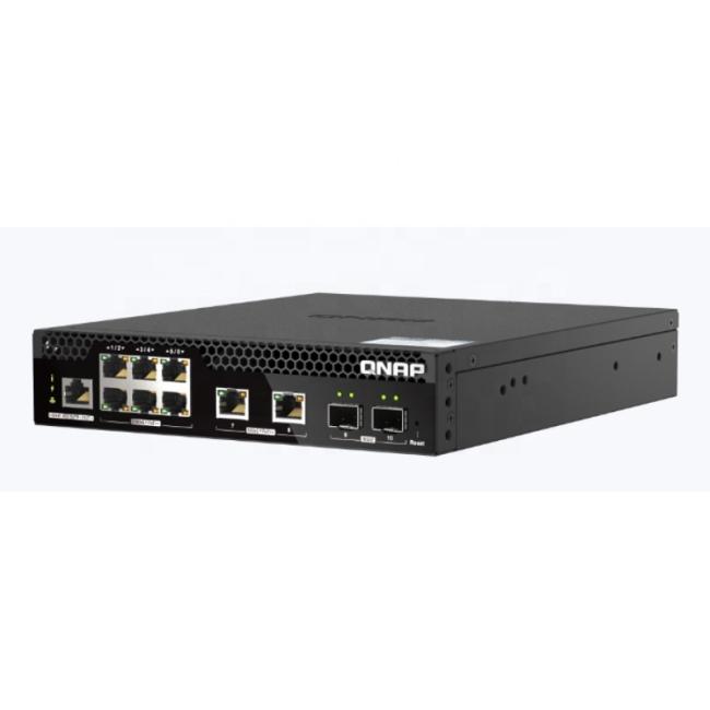 Side view of QSW-M2106PR-2S2T switch highlighting compact dimensions