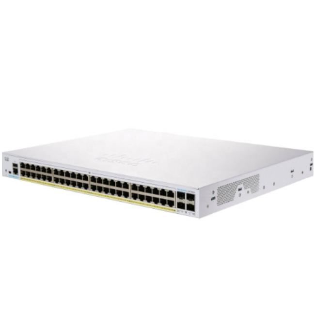 Front view of CBS350-48P-4X-CN managed switch