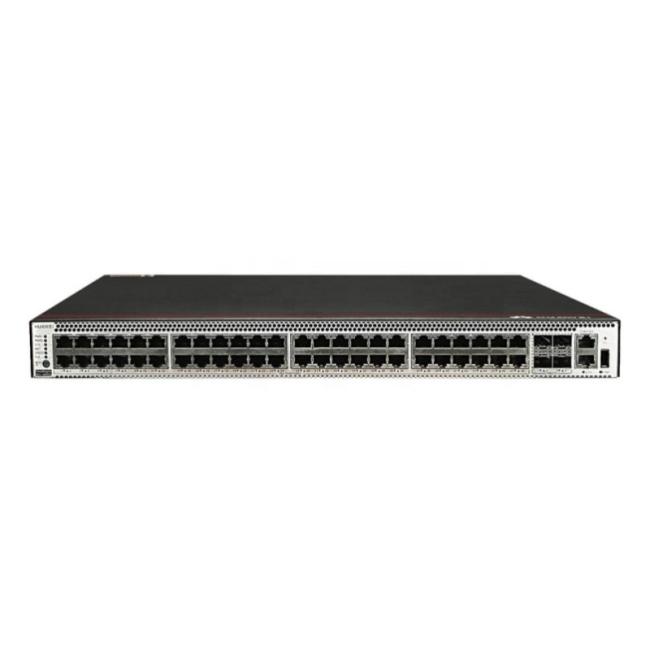 Side view of S5731-S48P4X switch in rack