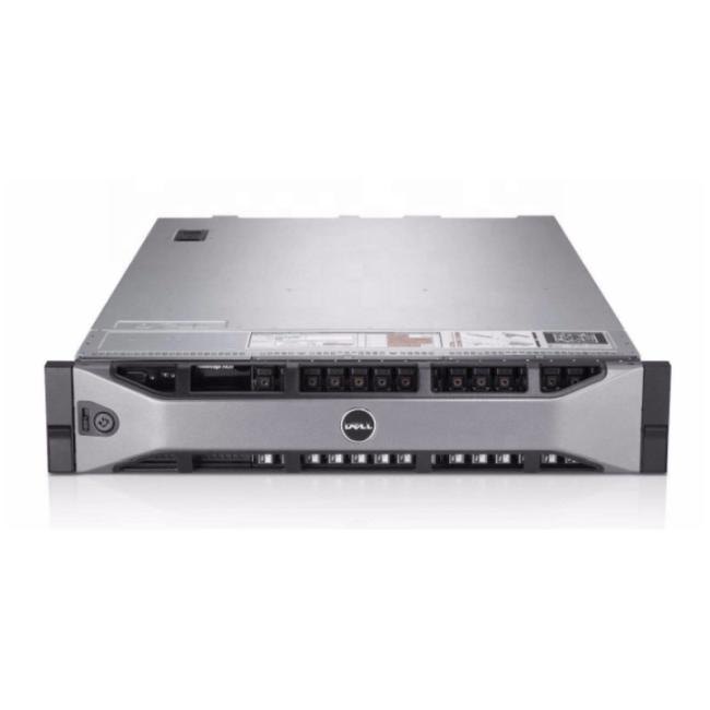 R730 Server side profile view with rack mounting hardware