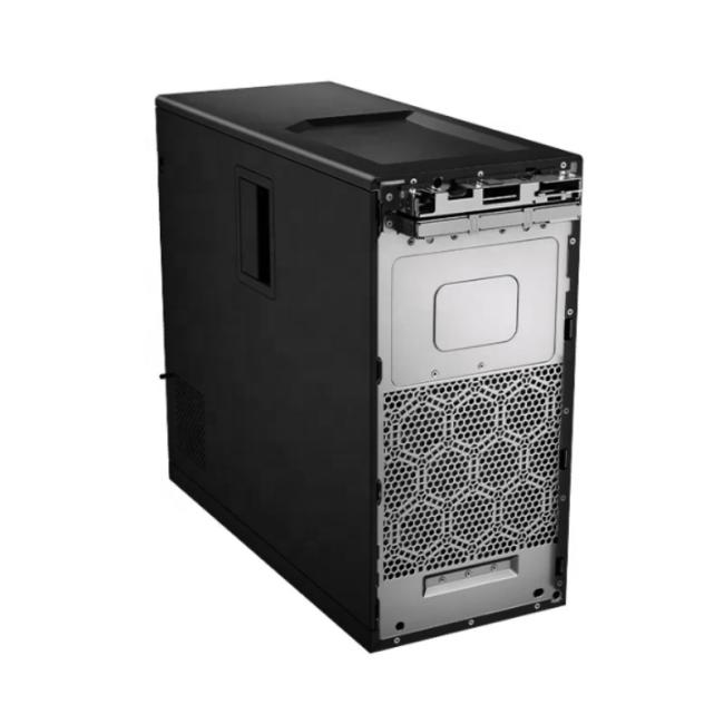 Side view of PE-T150 Tower Server showing ventilation and form factor