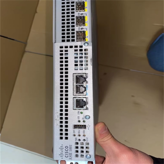 Network interface details of ASR1001-HX router