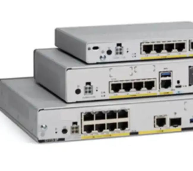 Network configuration options for C1111-8P router