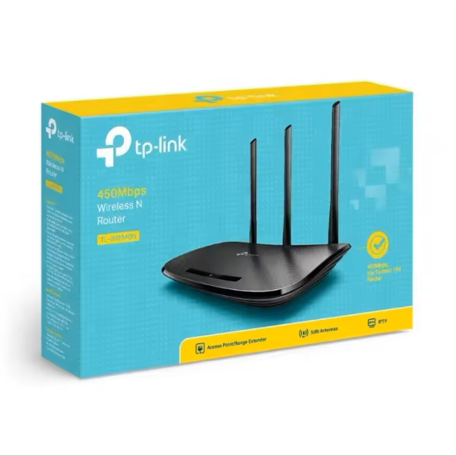 TP-LINK TL-WR940N rear ports