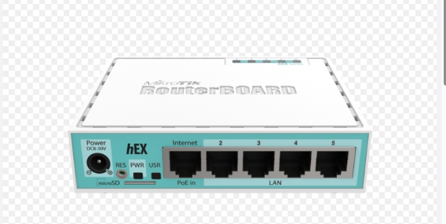 HEX RB750Gr3 router technical diagram