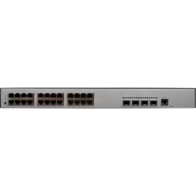 Top view of the customized Ethernet switch