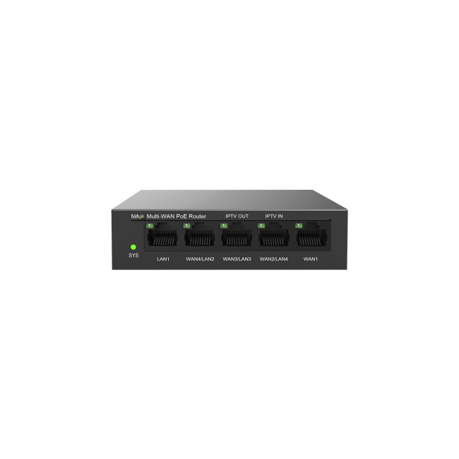 G0-5G-PoE Router interface details