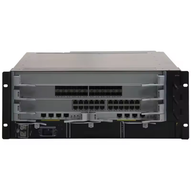 S7703 Core Switch rear panel