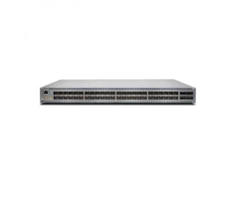 Side view showing ports and indicators of QFX5110 switch