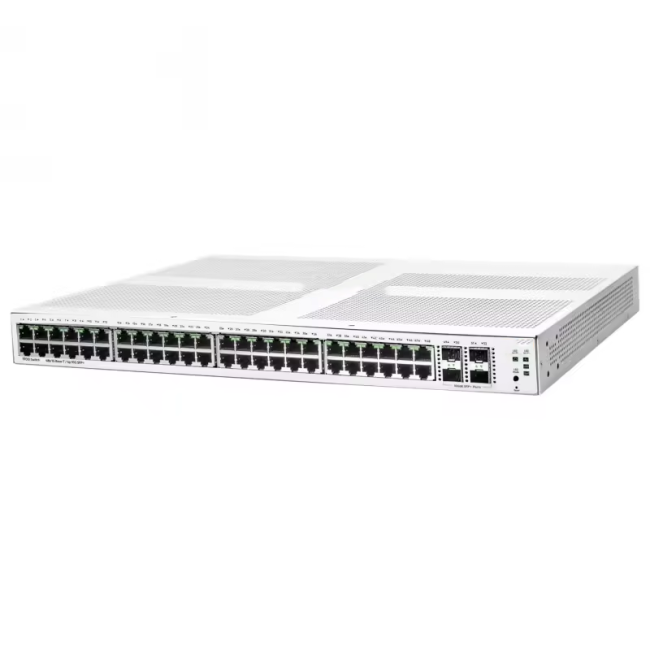 Top view of JL686A 48 Port PoE Switch