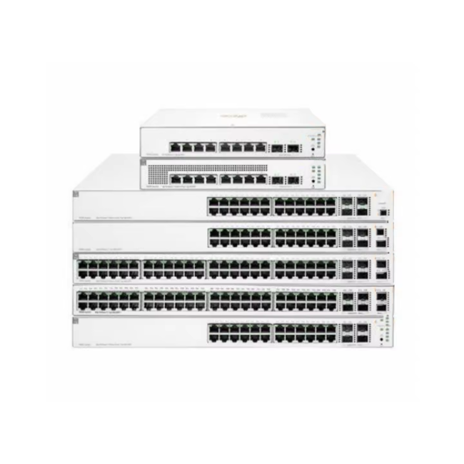 Rack mounting options for JL686A network switch