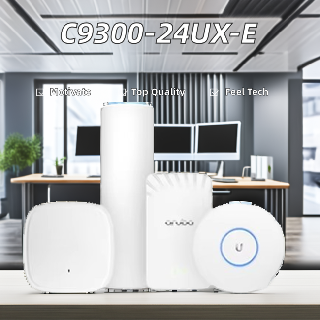 Stacking configuration of multiple C9300-24UX-E switches