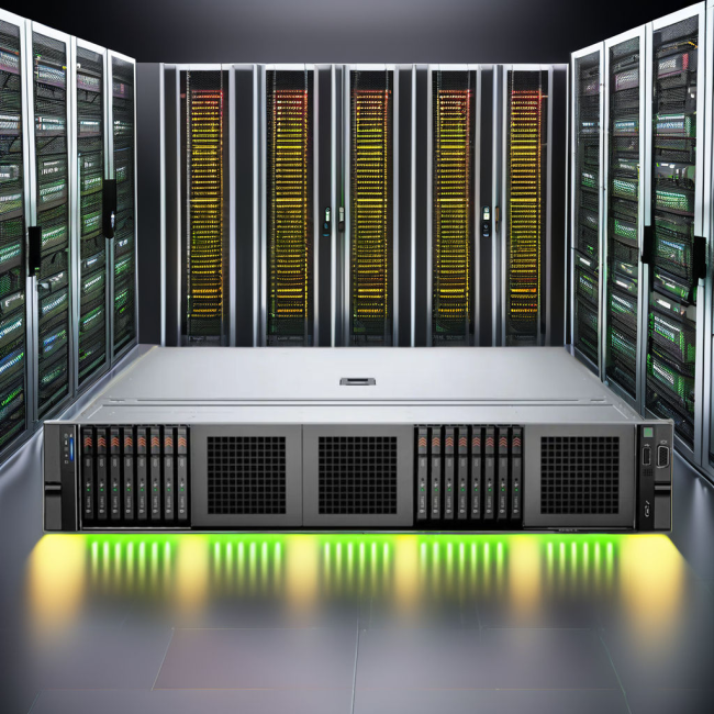 Server internal component layout