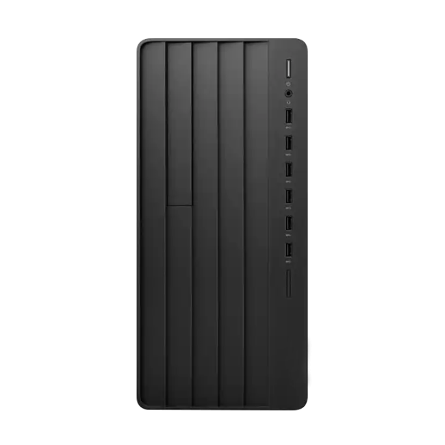 Side view of HPE Pro Tower 288 G9 showing ports and connections