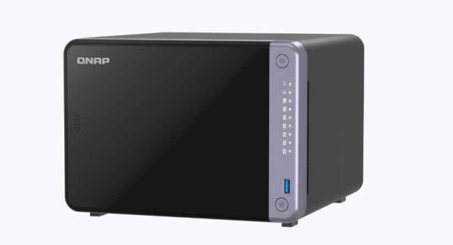 Top view of TS-632X-4G networking storage