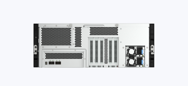 Side panel details of TL-R2400PES-RP storage system