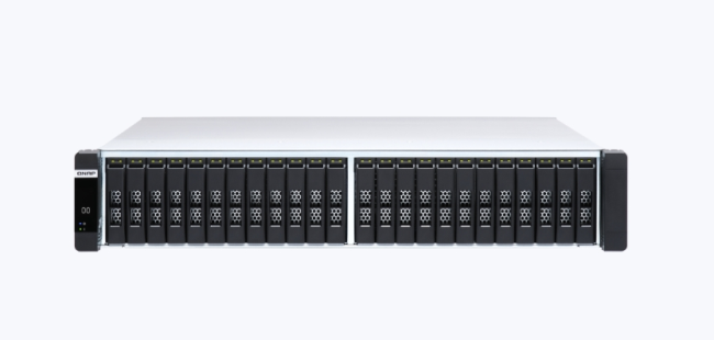 Rear panel connections of enterprise storage
