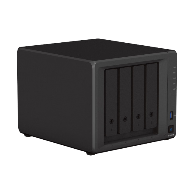 DS923+ Network Storage NAS rear view