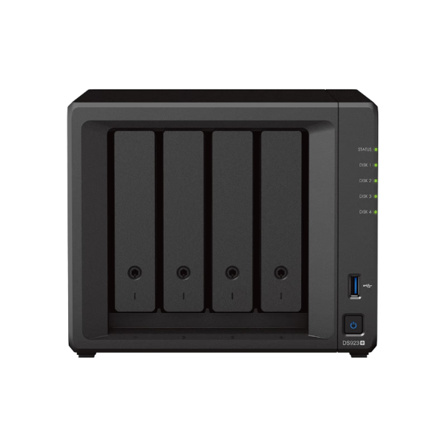 DS923+ Network Storage NAS side view