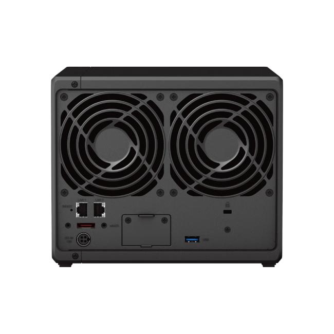 DS923+ Network Storage NAS in rack setup