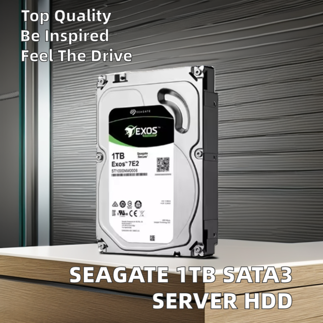 Exos X16 Hard Drive side view