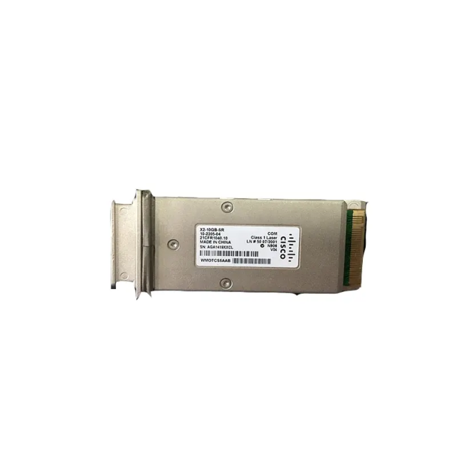 Technical diagram of X2-10GB-SR transceiver specifications