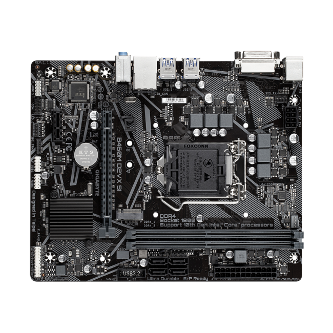 B460M-D2VX SI motherboard ports