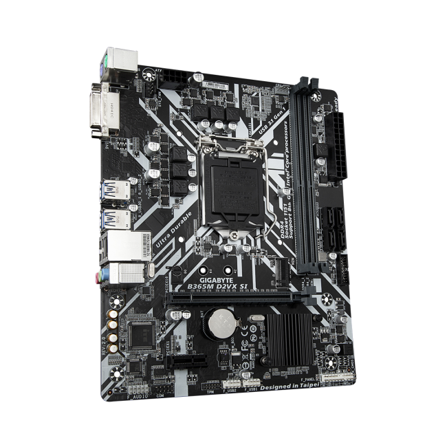 Motherboard component layout