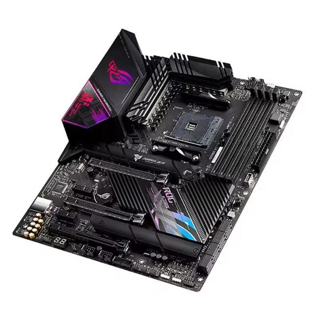 ROG STRIX X570-E GAMING WIFI II Motherboard components layout