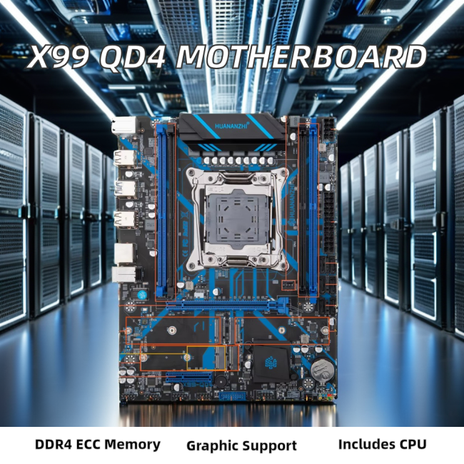 X99 QD4 Motherboard package contents