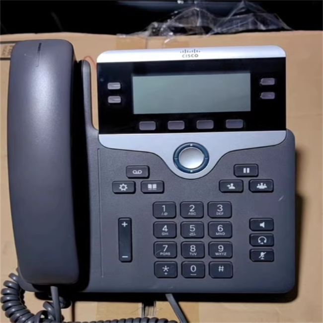 Top view of CP-7841-K9 conference phone