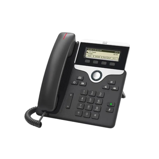 Unified 7821 Series VoIP Phone angled view