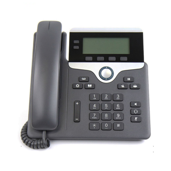 CP-7841-K9 VoIP Phone display demonstration
