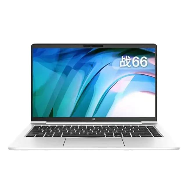 HPE laptop side profile showing ports