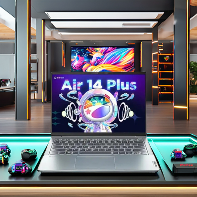 Xiaoxin Air 14 Plus Gaming Laptop keyboard detail