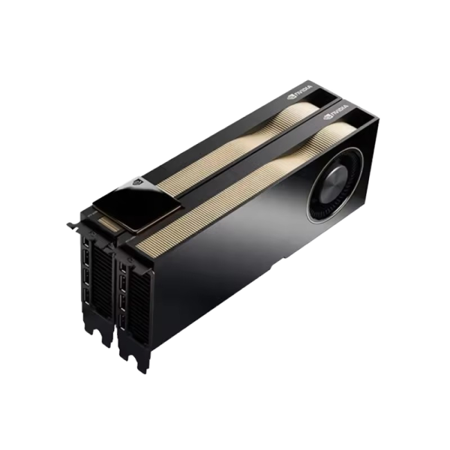 NVIDIA RTX A6000 GPU side view