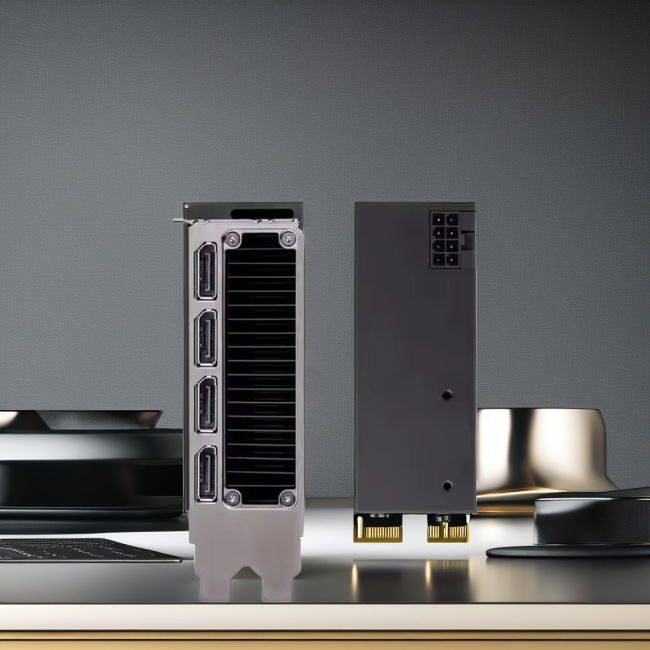 NVIDIA RTX A6000 GPU ports and connectors