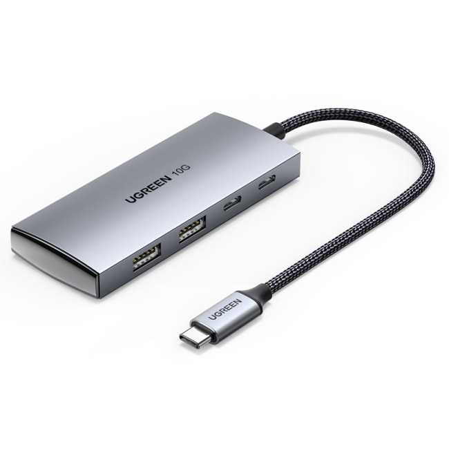 Technical diagram of USB C Hub connections