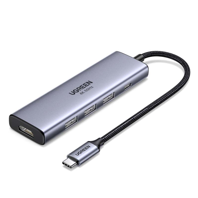 Technical diagram of USB C Hub connections